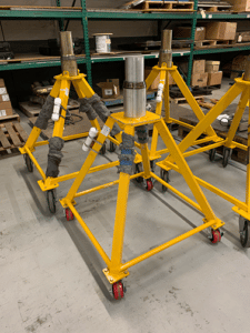 Aircraft Jack Stand Proof Load Testing Available at Michelli | Michelli ...