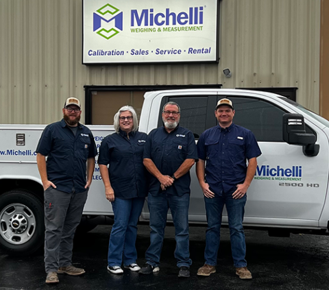 Nashville Calibration Service Area | Michelli Weighing & Measurement