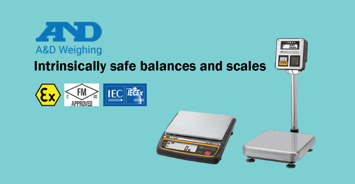 Intrinsically safe balances and scales for safer weighing in hazardous ...