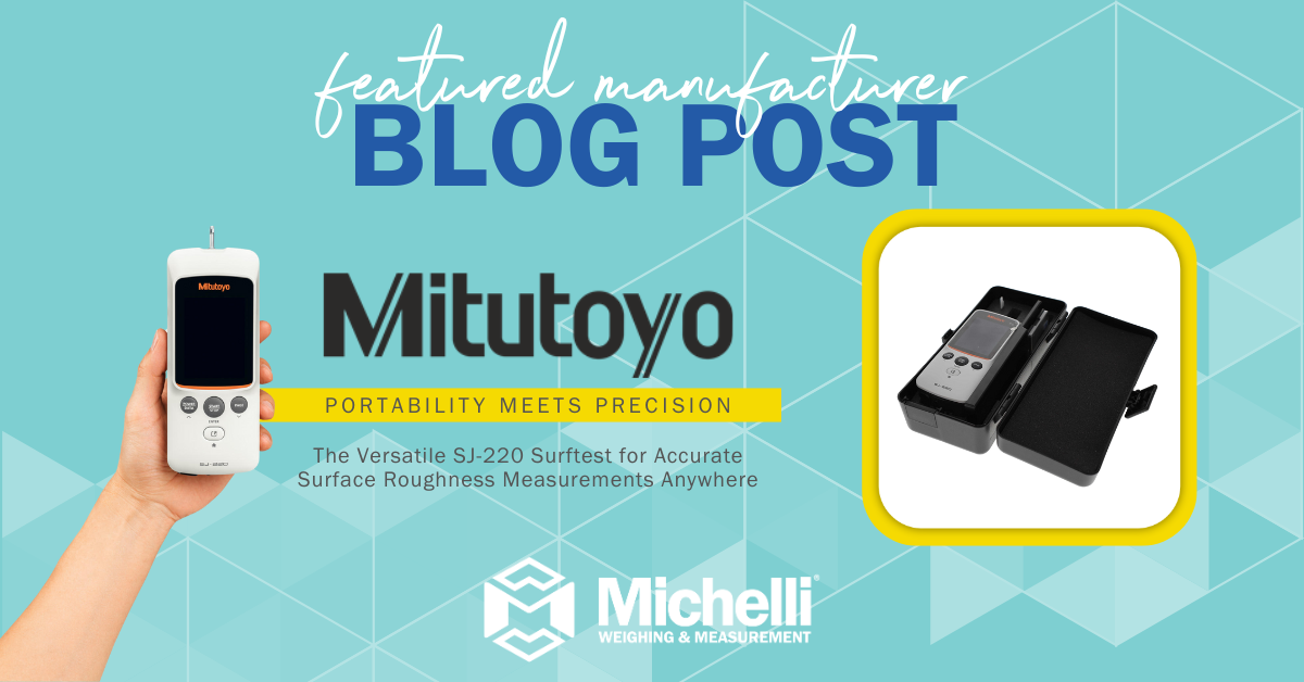 Mitutoyo SJ-220 Surftest: Portable Precision for Accurate Surface ...